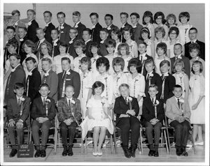 Lincoln School Graduation Class, 1966