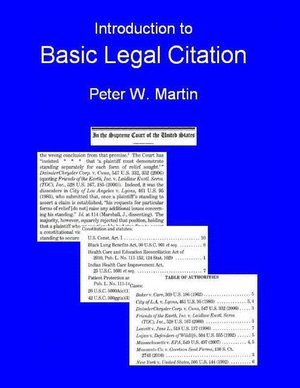 Introduction to Basic Legal Citation