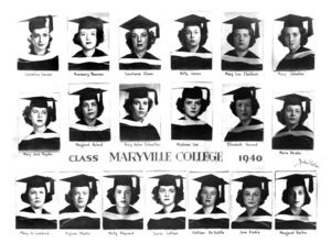 1940 Senior Graduating Class Photo