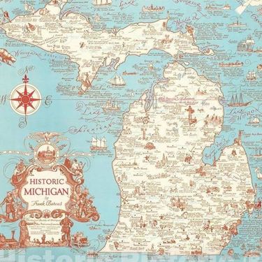 Historical Michigan Plat Maps