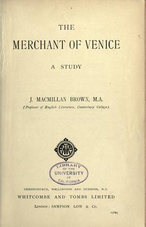 The Merchant of Venice