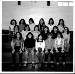 SE Gross School 8th Grade Girls Track Team, 1979