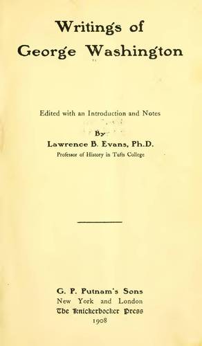 Writings of George Washington