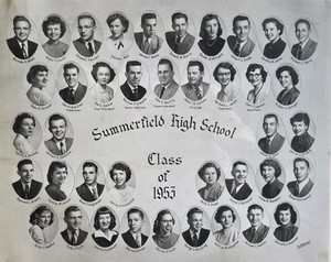 Summerfield High School - Class of 1953