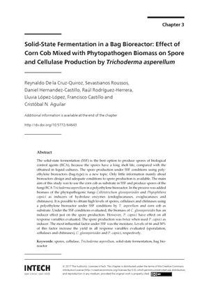 Solid-State Fermentation in a Bag Bioreactor Effect of Corn Cob Mixed ...